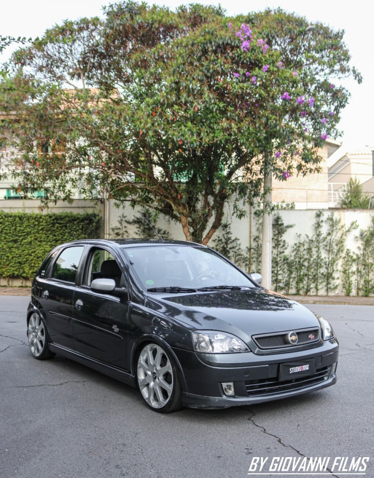 STUDIO RODRIGO CUSTOM - COTA N.313 CORSA SS 2007 88 MIL KM ORIGINAL ARO ...