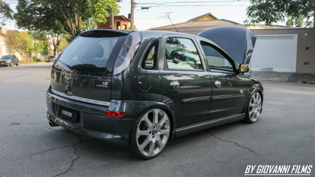 STUDIO RODRIGO CUSTOM - COTA N.313 CORSA SS 2007 88 MIL KM ORIGINAL ARO ...