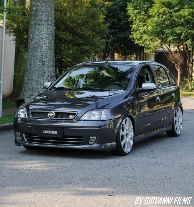 STUDIO RODRIGO CUSTOM - COTA N.313 CORSA SS 2007 88 MIL KM ORIGINAL ARO ...