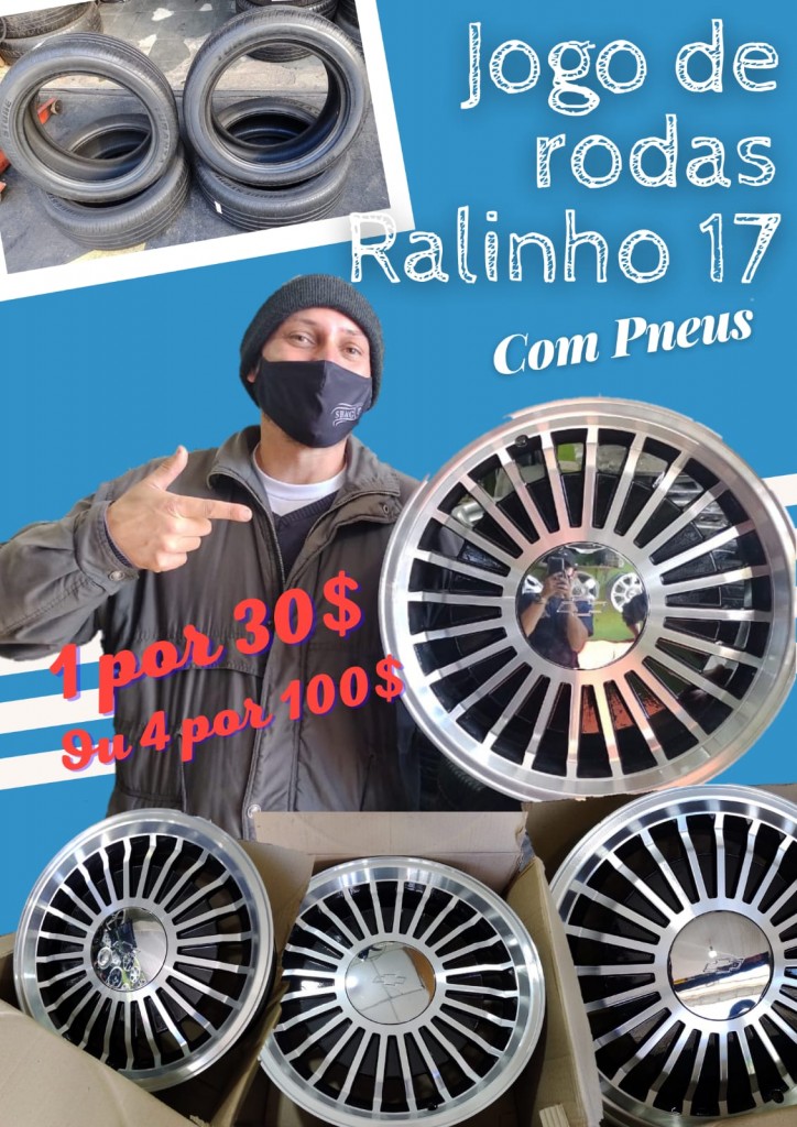 SBMG - COTA N.96 JOGO DE RODA RALINHO ARO 17 - O Melhor Sistema Para ...