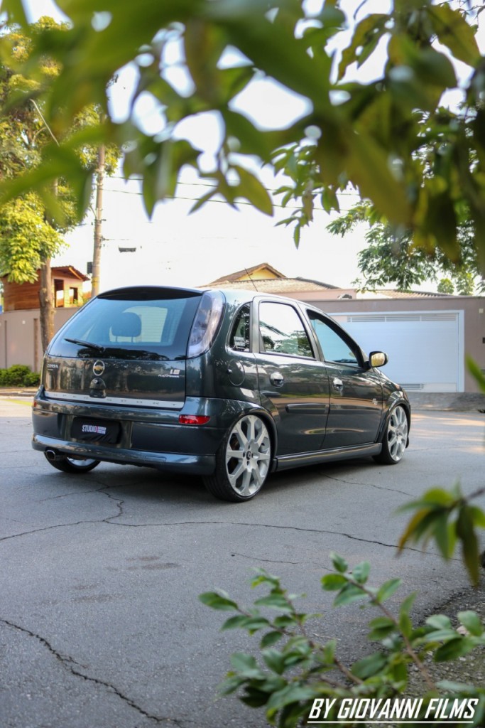 STUDIO RODRIGO CUSTOM - COTA N.313 CORSA SS 2007 88 MIL KM ORIGINAL ARO ...